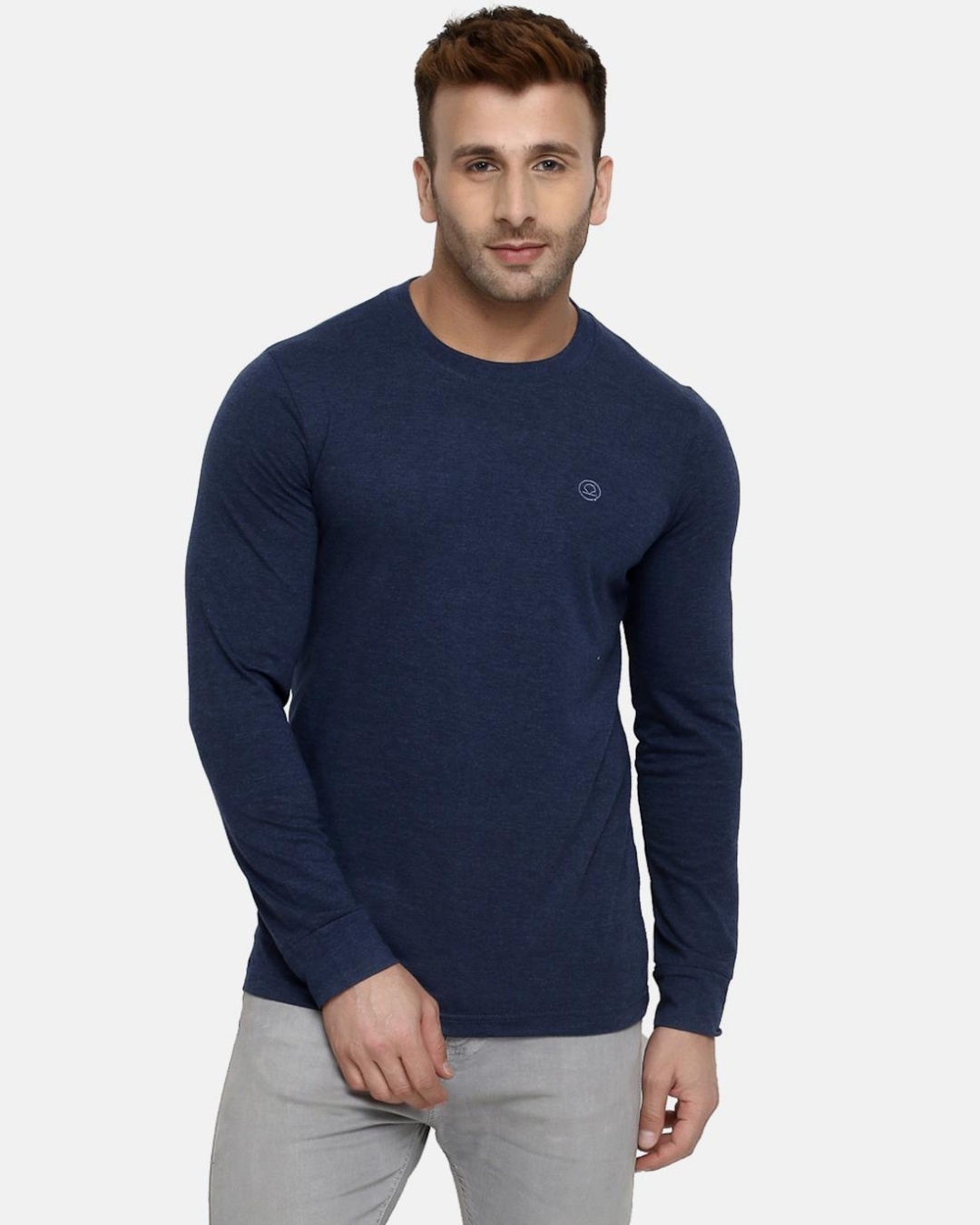 Buy Men's Blue T-shirt Online at Bewakoof