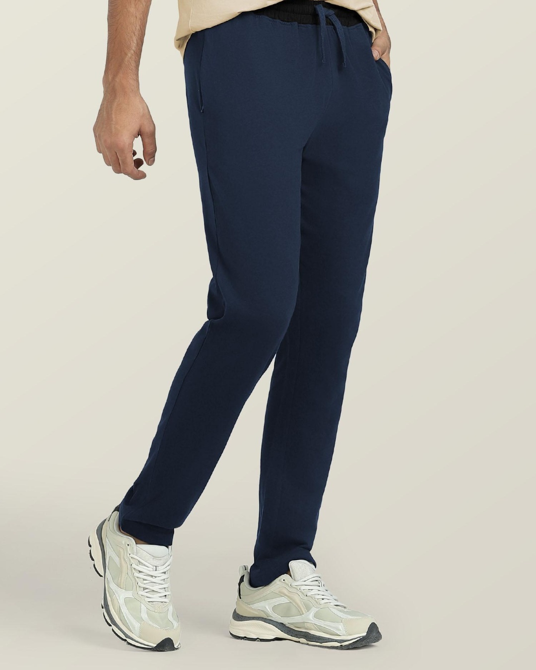 Buy Men's Blue Track Pants Online at Bewakoof
