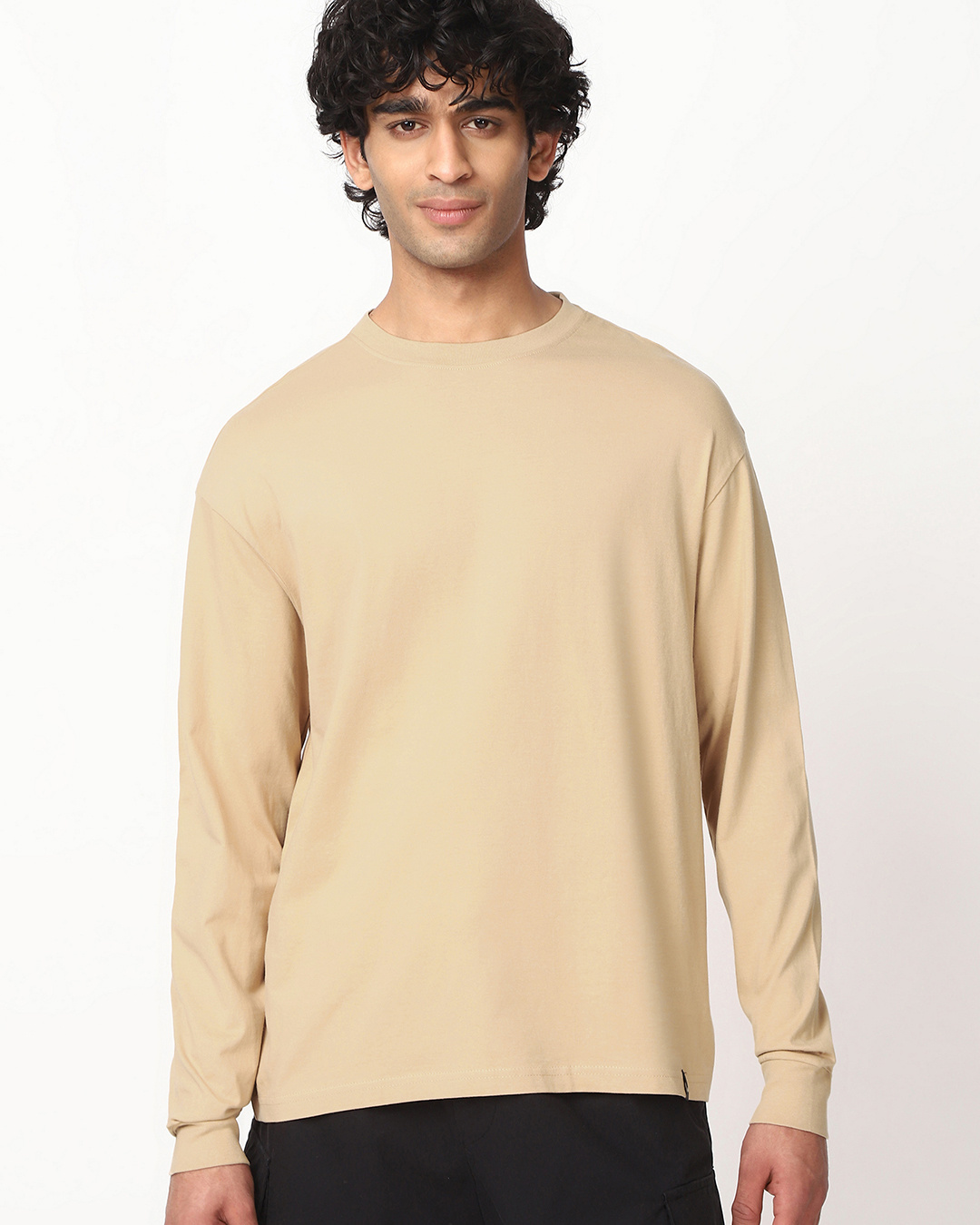 Buy Men's Brown Oversized T-shirt Online at Bewakoof