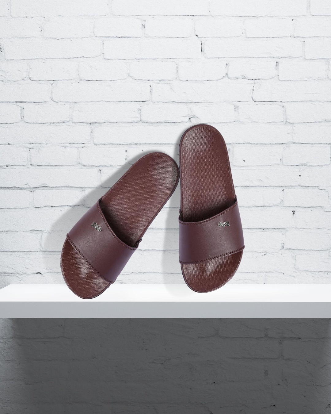 Buy Men's Brown Sliders Online in India at Bewakoof