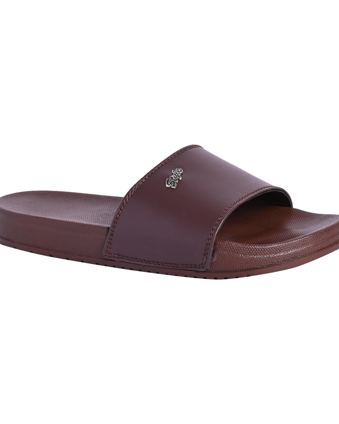 Buy Men's Brown Sliders Online in India at Bewakoof