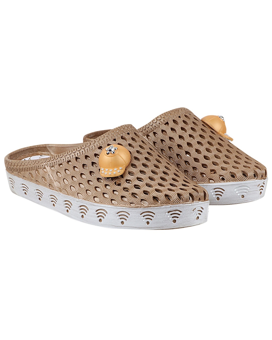 Buy Women's Brown Sliders Online in India at Bewakoof