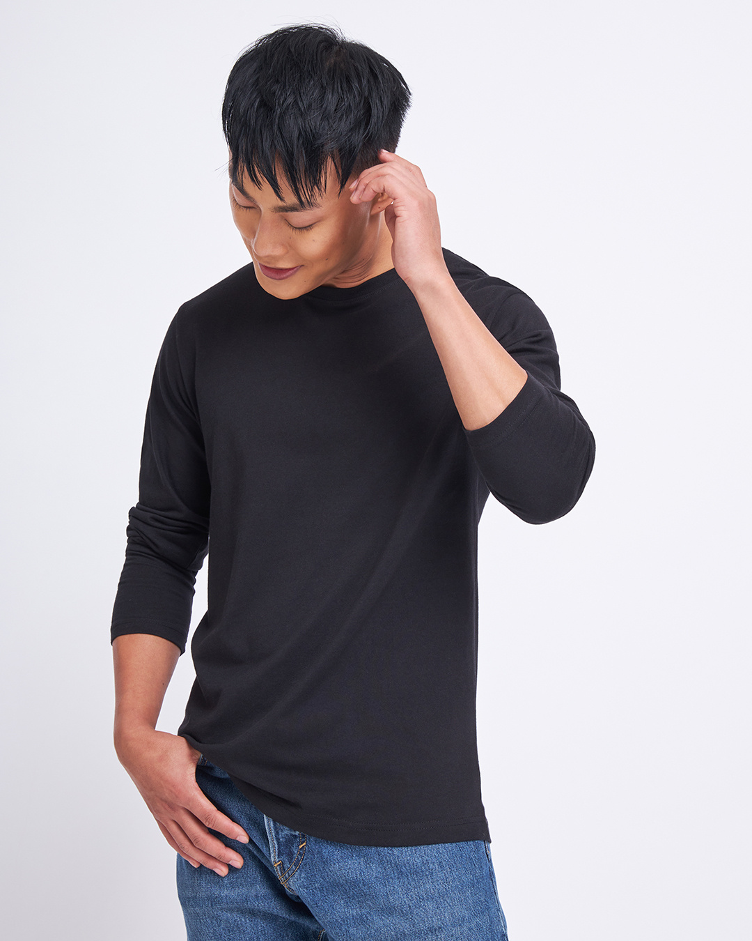 Buy Mens Full Sleeve T Shirts For Men Black Online At Bewakoof