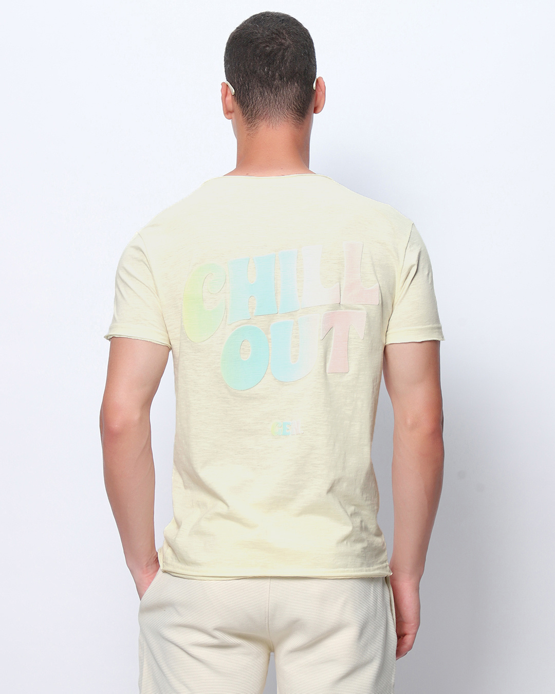 Buy Men's Gardenia Chill Out Puff Printed T-shirt Online at Bewakoof