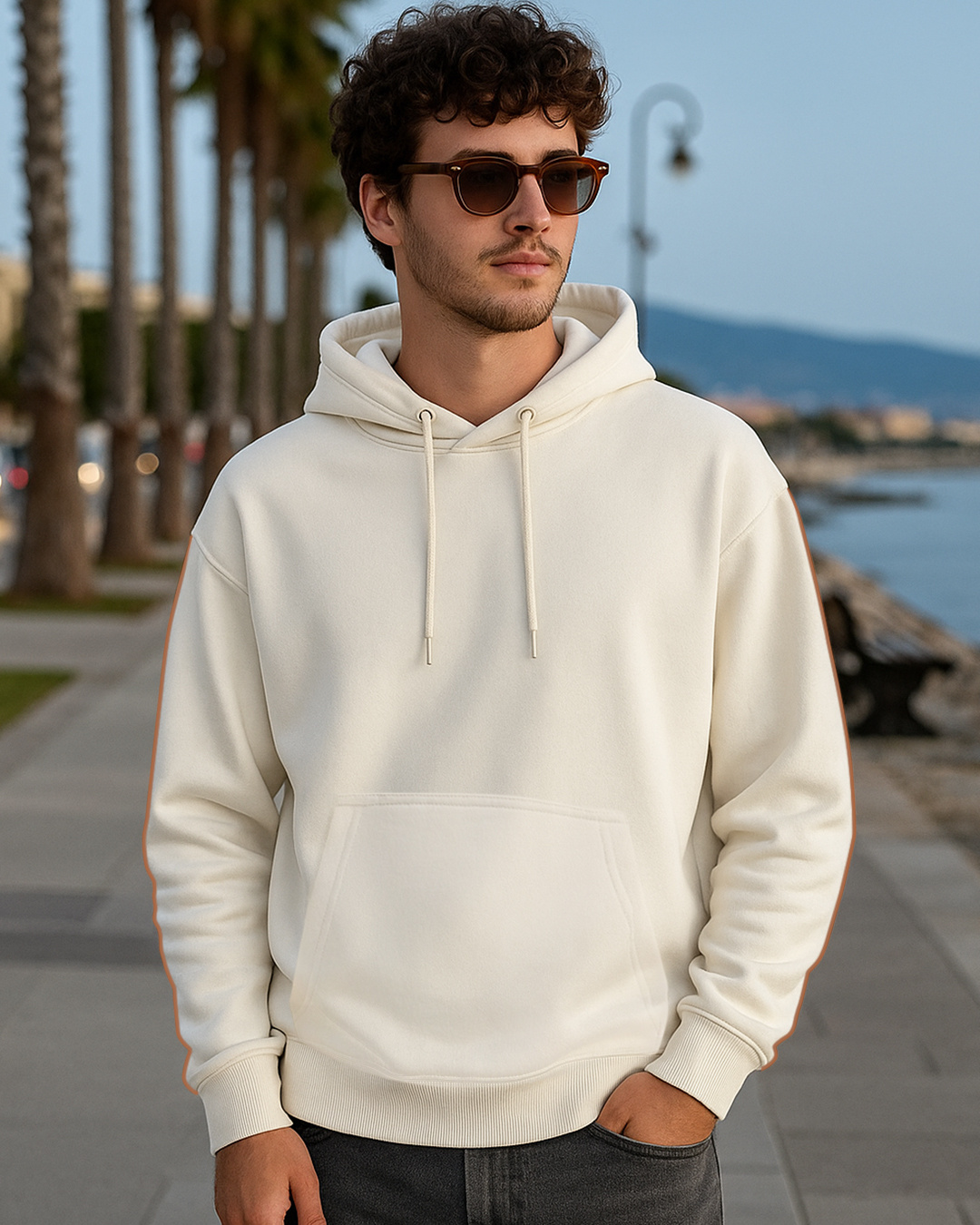Buy Men's Gardenia Oversized Hoodies Online at Bewakoof