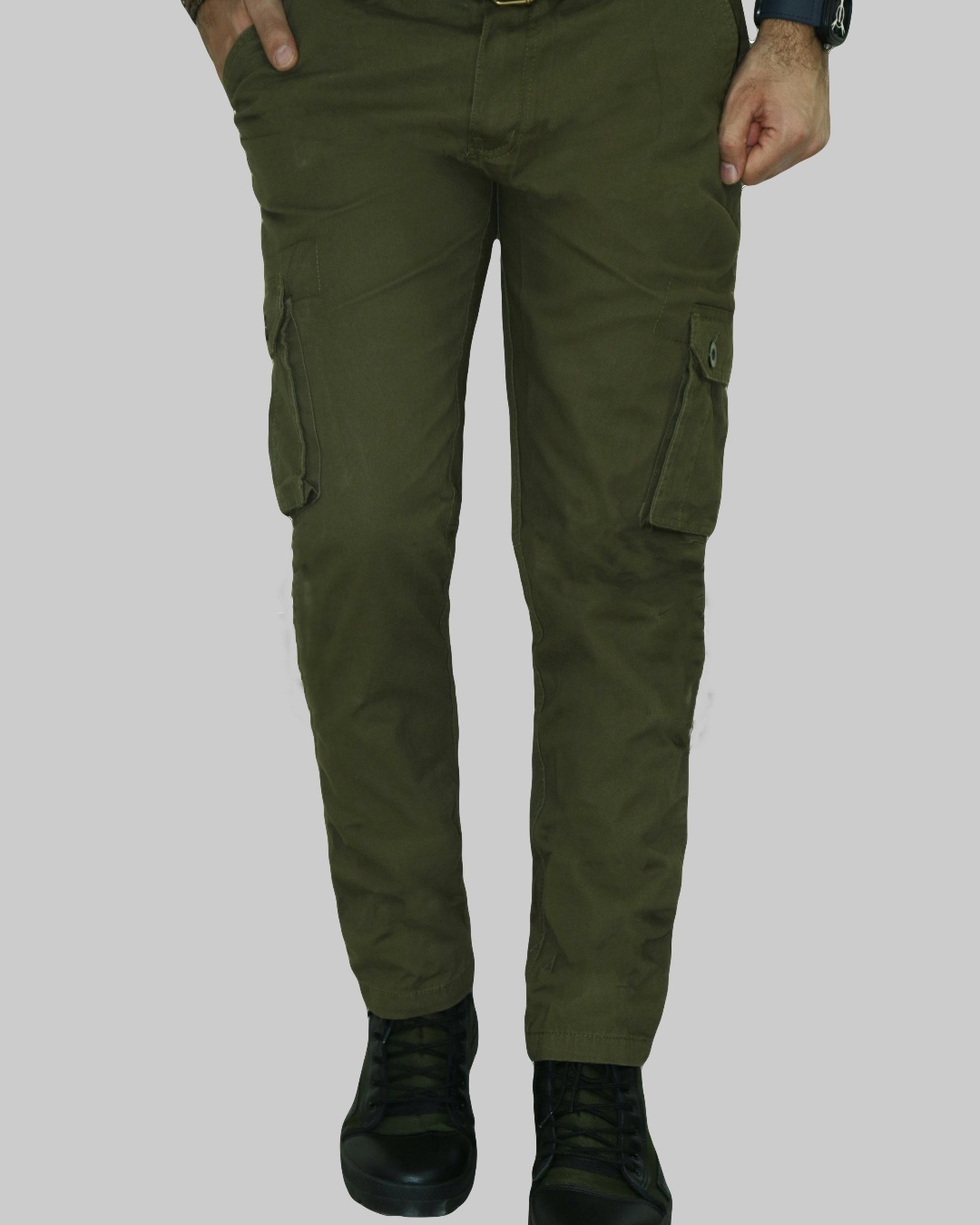 Buy Men's Green Cargo Pants Online at Bewakoof