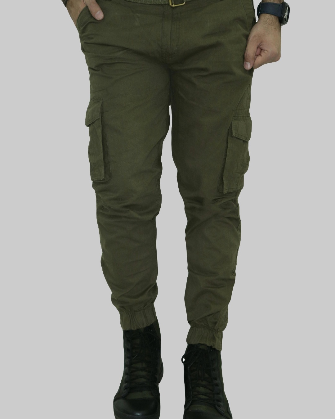 Buy Men's Green Cargo Pants Online at Bewakoof