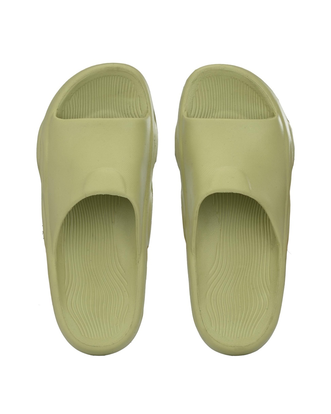 Buy Men's Green Free Fall Sliders Online in India at Bewakoof