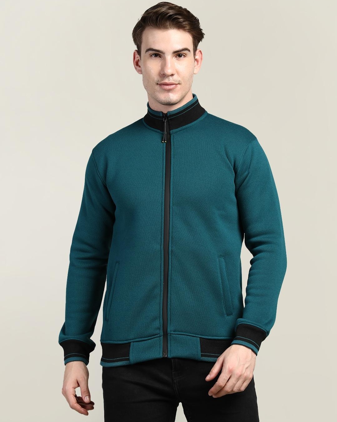 Buy Men's Green Jacket Online at Bewakoof