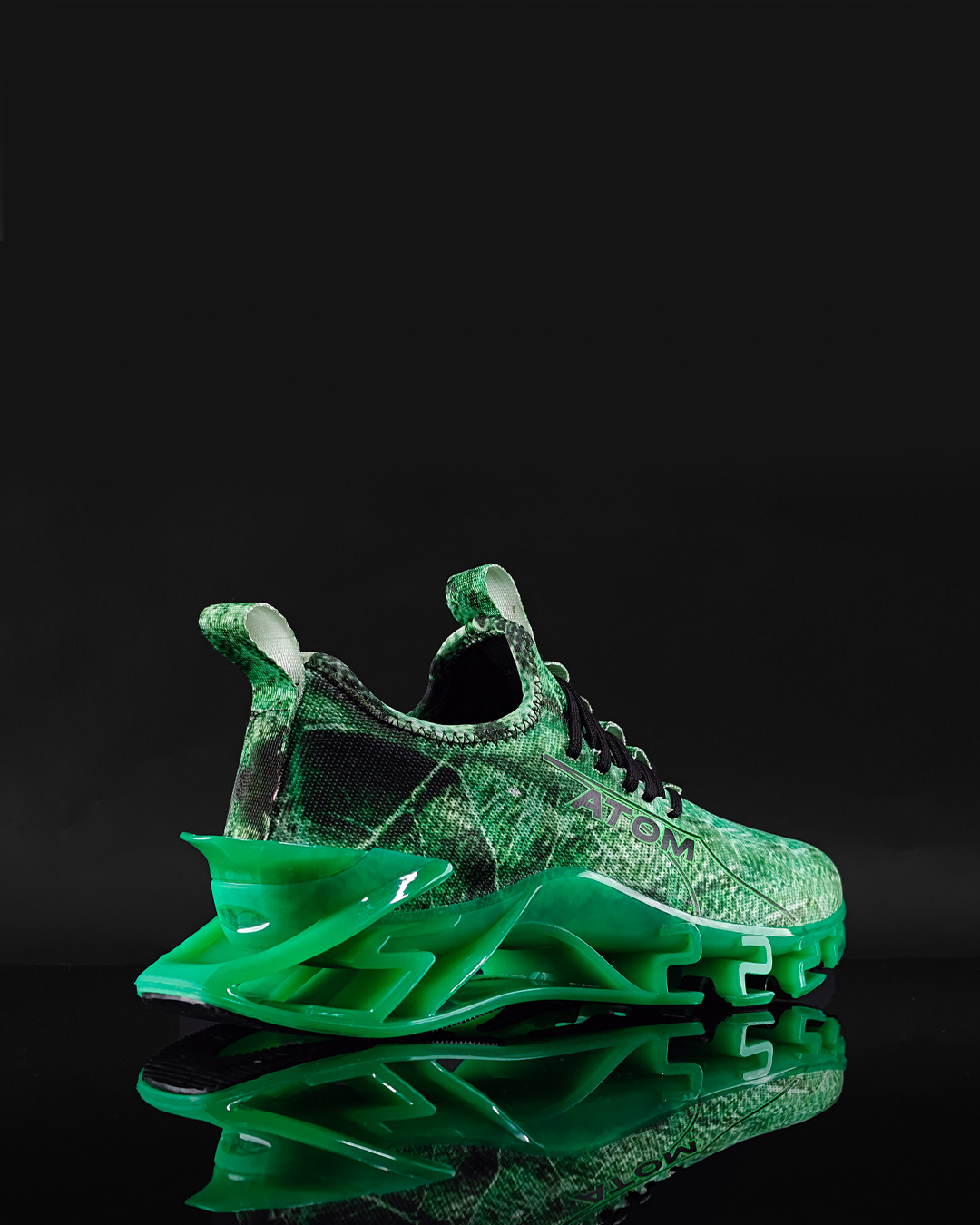 Buy Men's Green Spring Edge Alpha 2 Printed Sneakers Online in India at ...