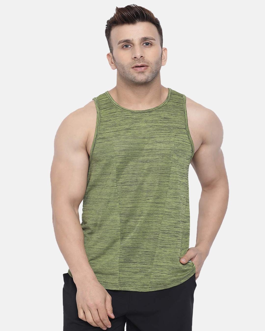 Buy Men's Green Vest Online at Bewakoof