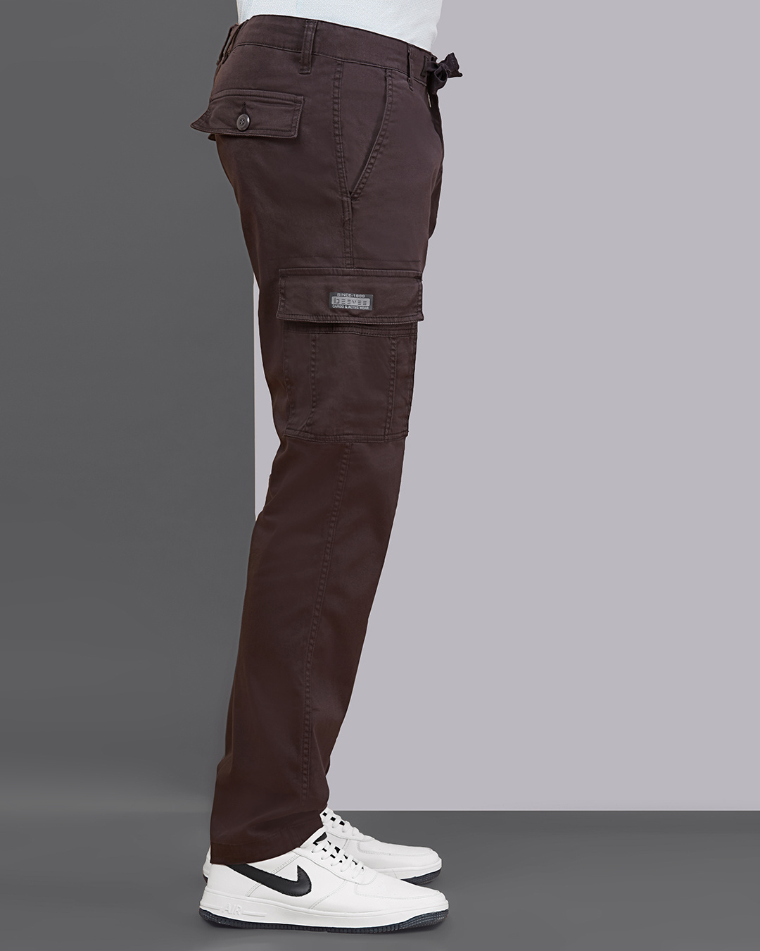 Buy Men's Grey Cargo Pants Online at Bewakoof