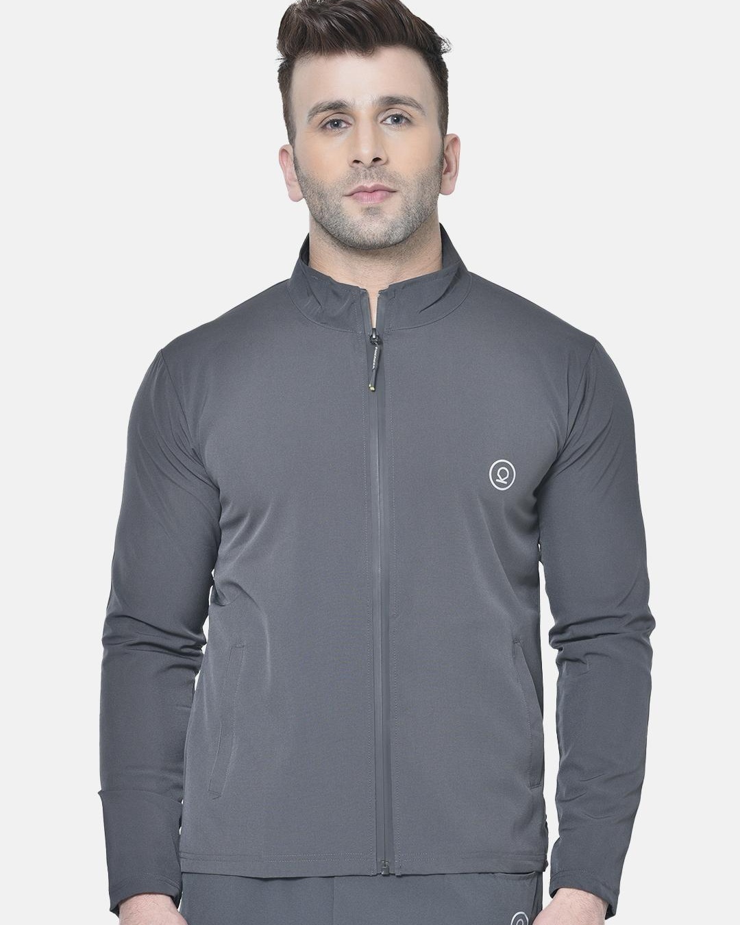 Buy Men's Grey Jacket Online at Bewakoof