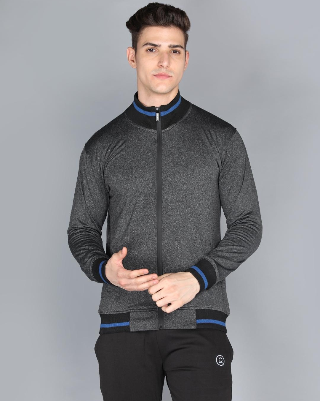 Buy Men's Grey Jacket Online at Bewakoof