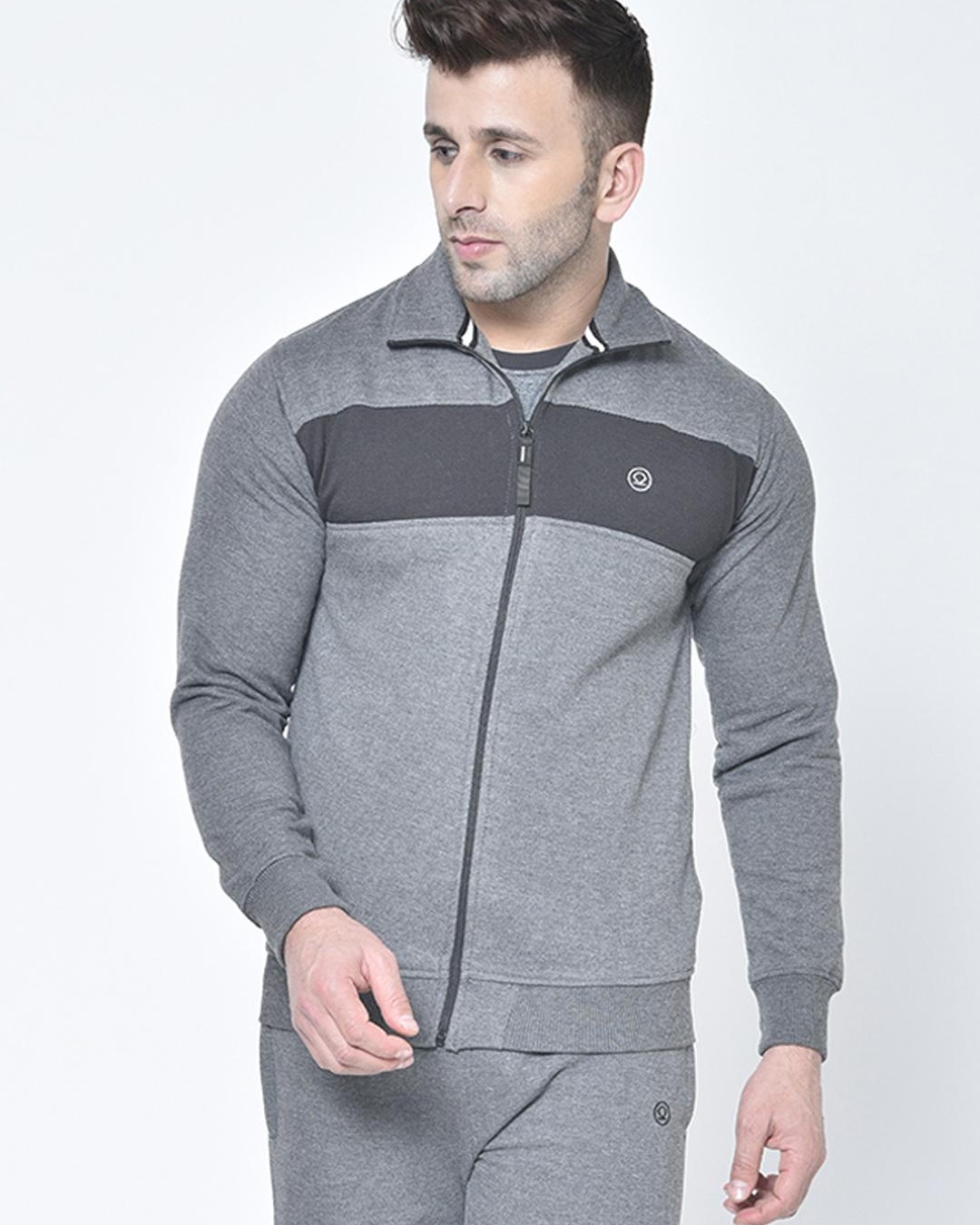 Buy Men's Grey Jacket Online at Bewakoof