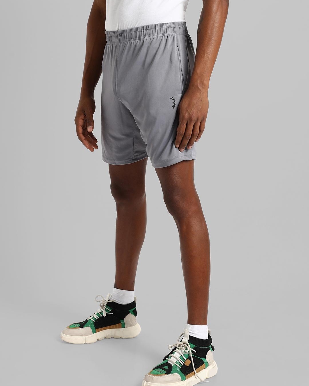 Buy Men's Grey Shorts for Men Grey Online at Bewakoof