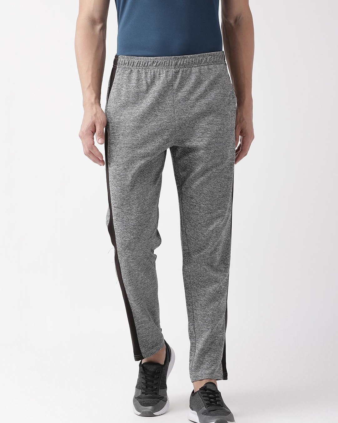 Buy Men's Grey Track Pants Online at Bewakoof
