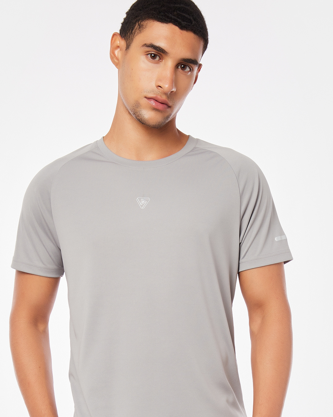 Buy Men's Grey Training Utility T-shirt Online at Bewakoof