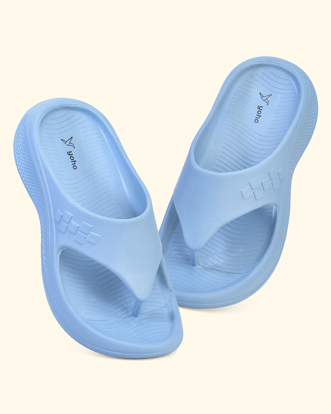Buy Men's Light Blue Flip Flop Online in India at Bewakoof