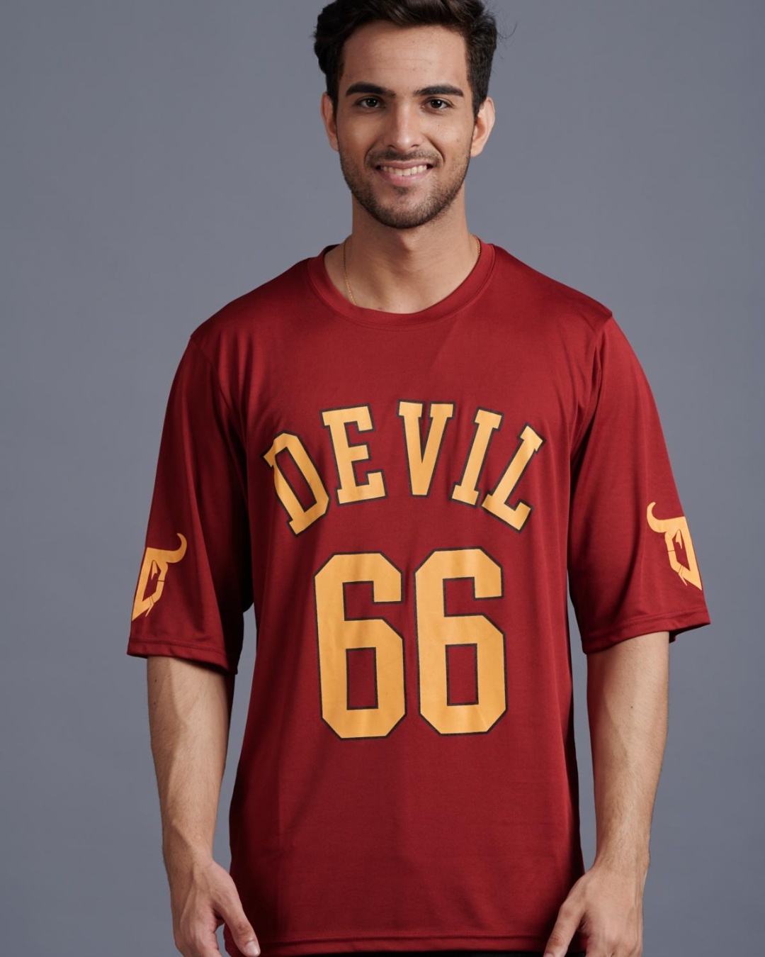 Buy Men's Maroon Typography T-shirt Online in India at Bewakoof