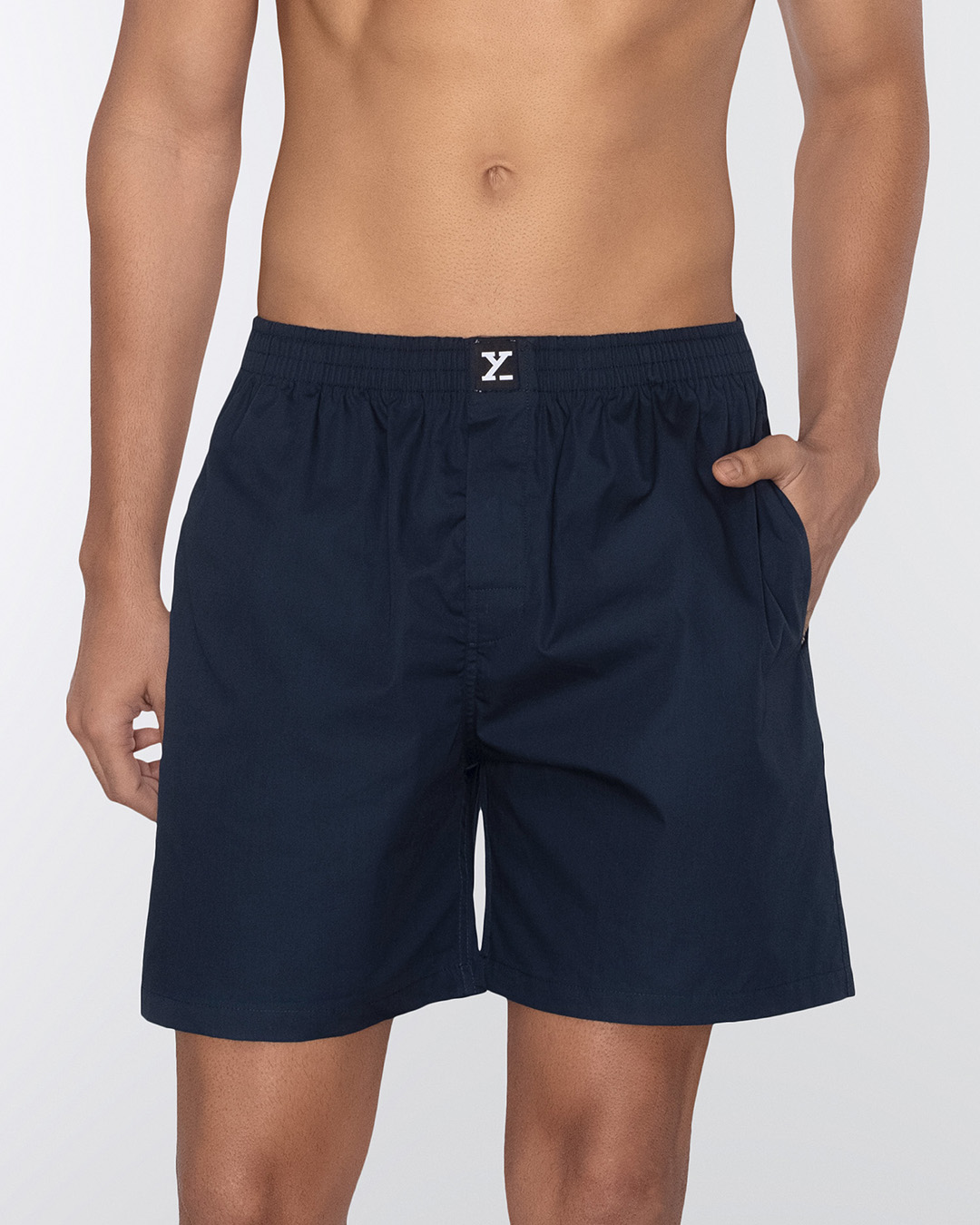 Buy Men's Midnight Blue Boxer Online in India at Bewakoof