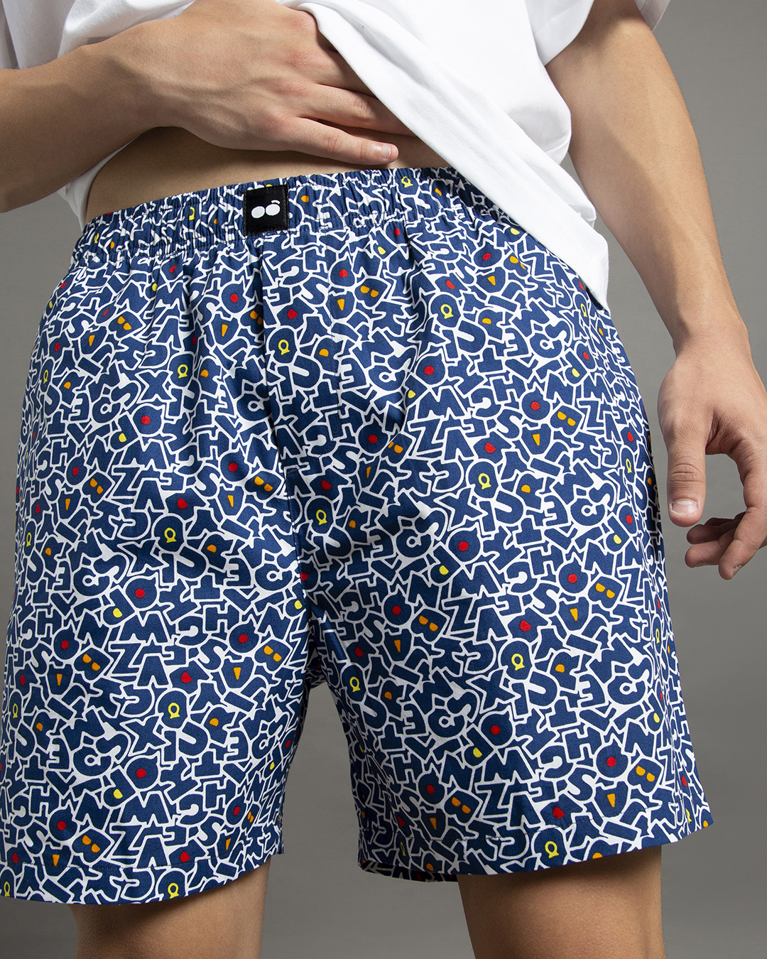 Buy Men's Blue All Over Printed Boxers Online in India at Bewakoof