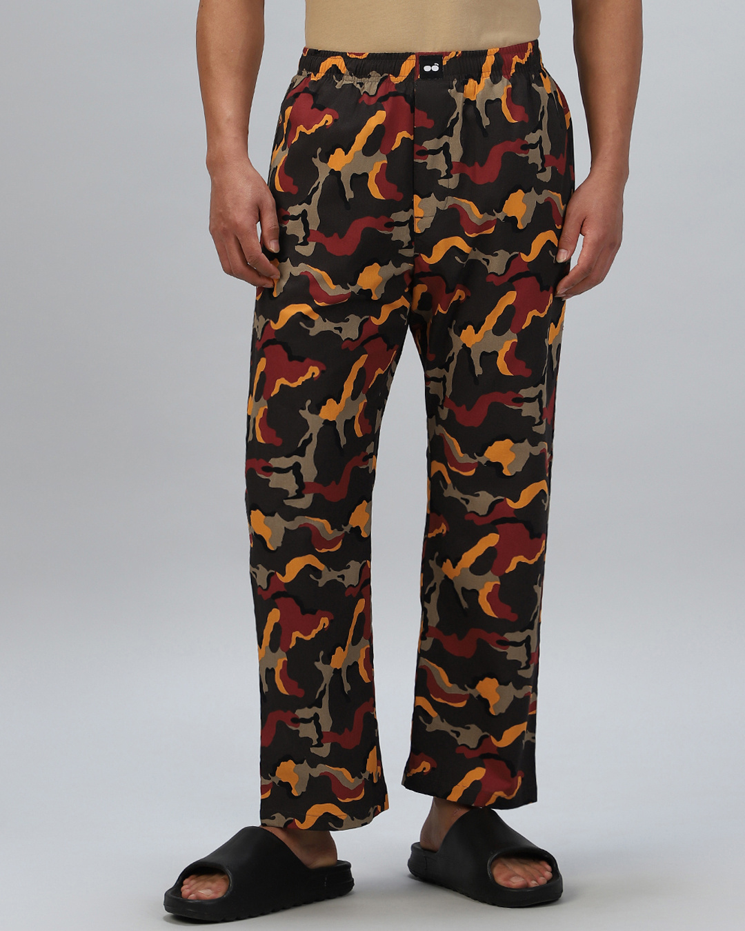 Buy Men's Multicolor All Over Printed Pyjamas Online in India at Bewakoof