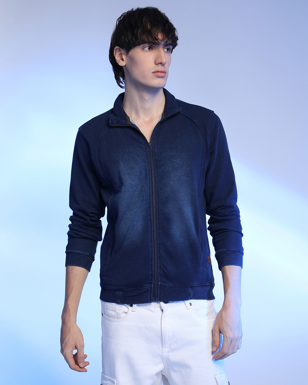 Buy Men's Navy Blue Jacket Online at Bewakoof