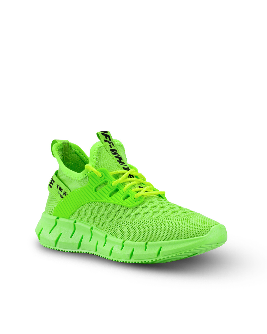 Buy Men's Neon Green Sneakers Online in India at Bewakoof
