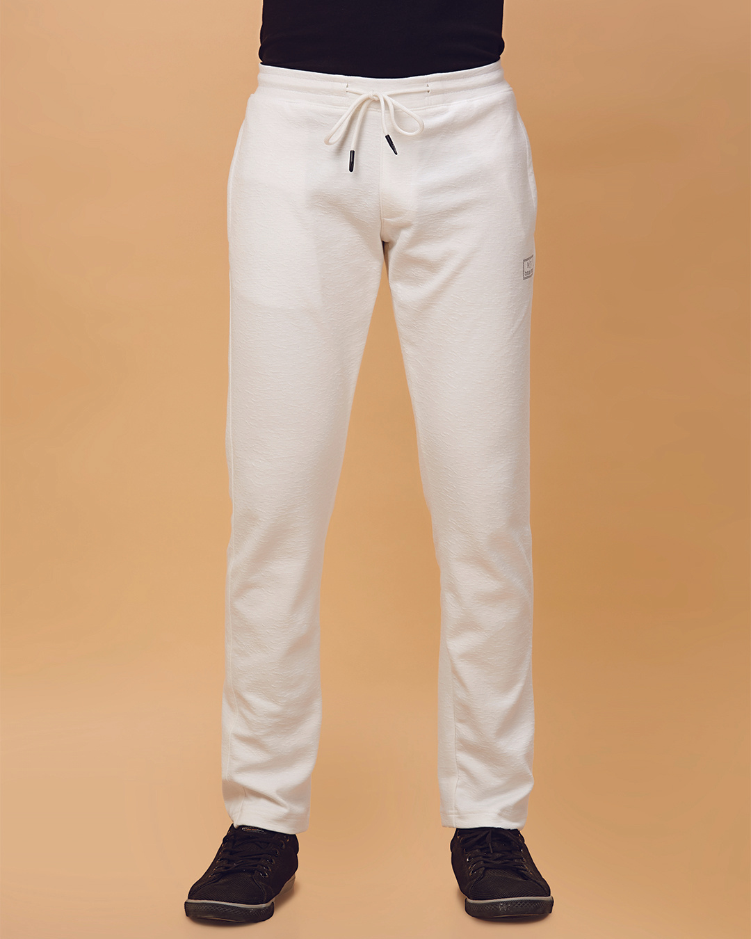 Buy Men's Off White Trackpants Online at Bewakoof