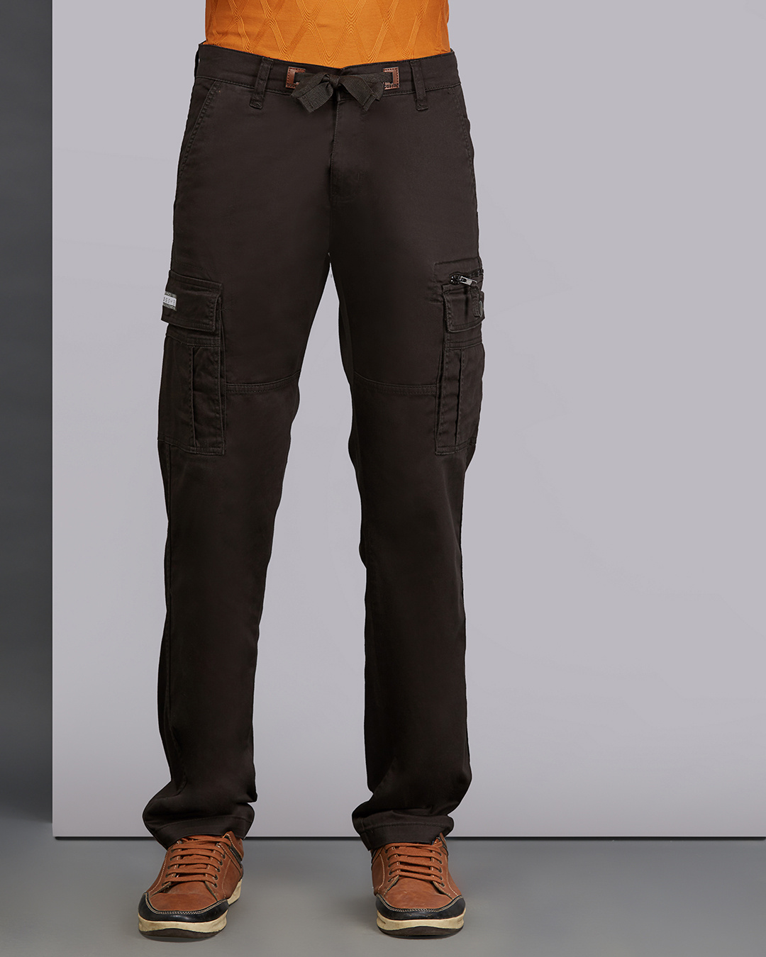 Buy Mens Olive Green Cargo Pants Online At Bewakoof 1055