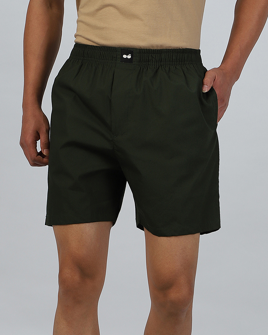 Buy Men's Olive Green Boxer Online in India at Bewakoof