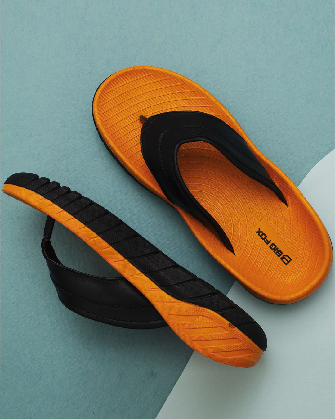 Buy Men's Orange Flip Flop Online in India at Bewakoof