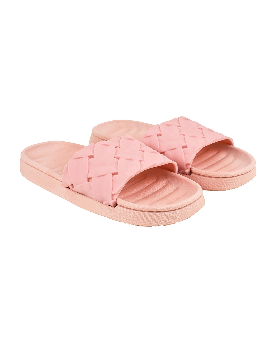 Buy Women's Pink Sliders Online in India at Bewakoof