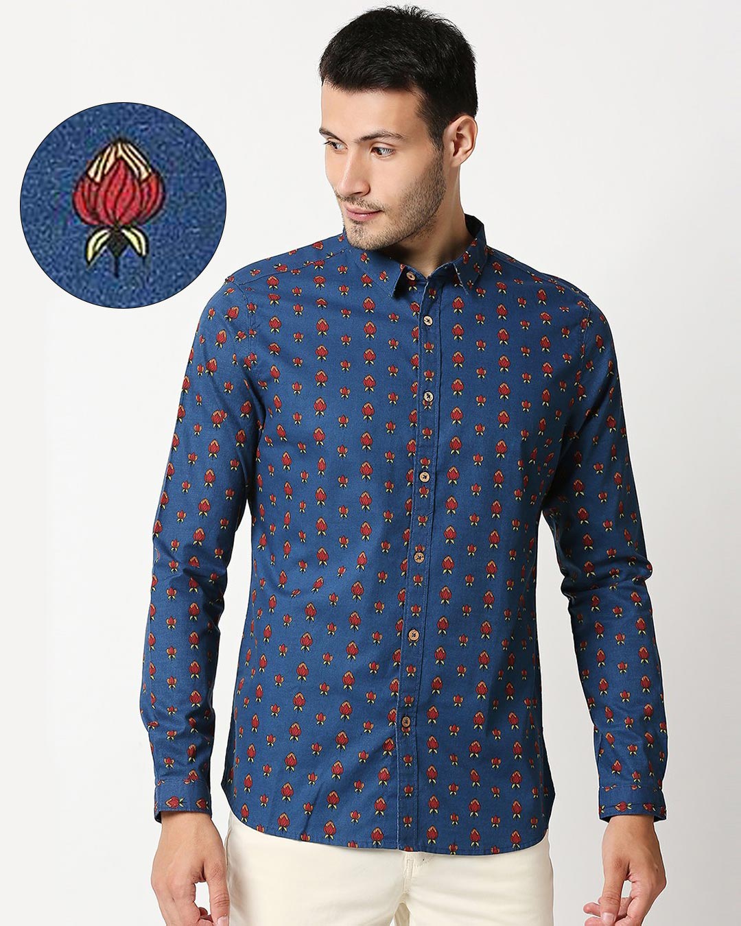 Buy Men's Printed Ethnic Shirt Online at Bewakoof
