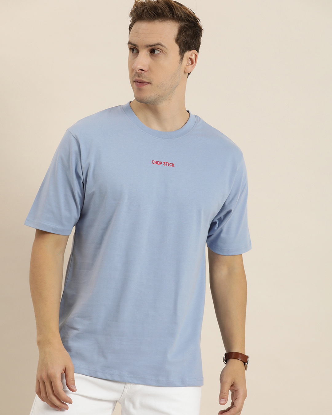 Buy Men's Purple Graphic Printed Oversized T-shirt Online at Bewakoof