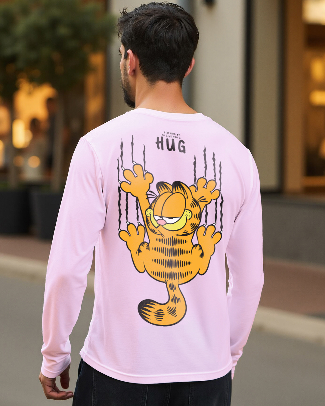 Buy Men's Purple Hug It Out Graphic Printed T-shirt Online at Bewakoof