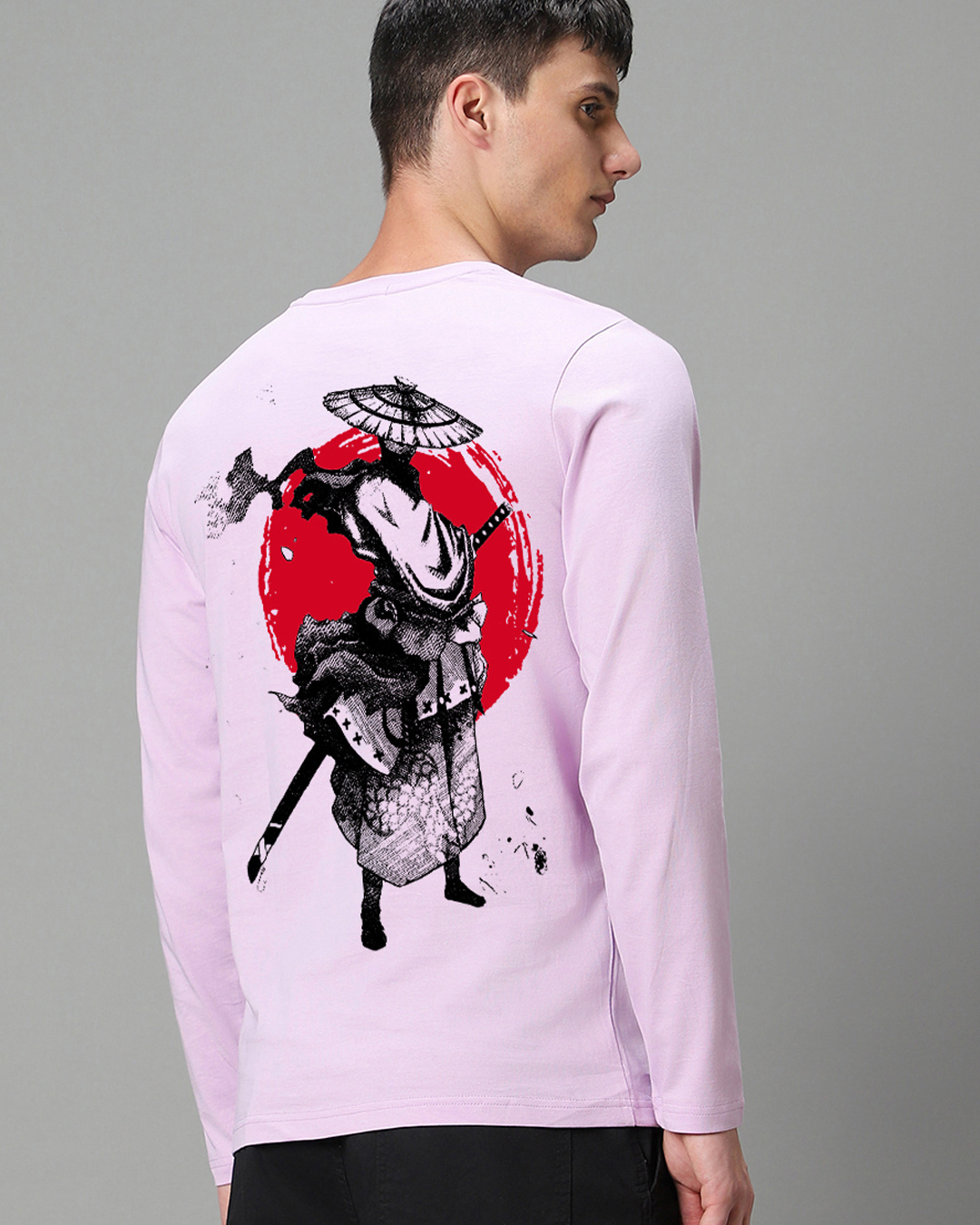 Buy Men's Purple Shogun Graphic Printed T-shirt Online at Bewakoof