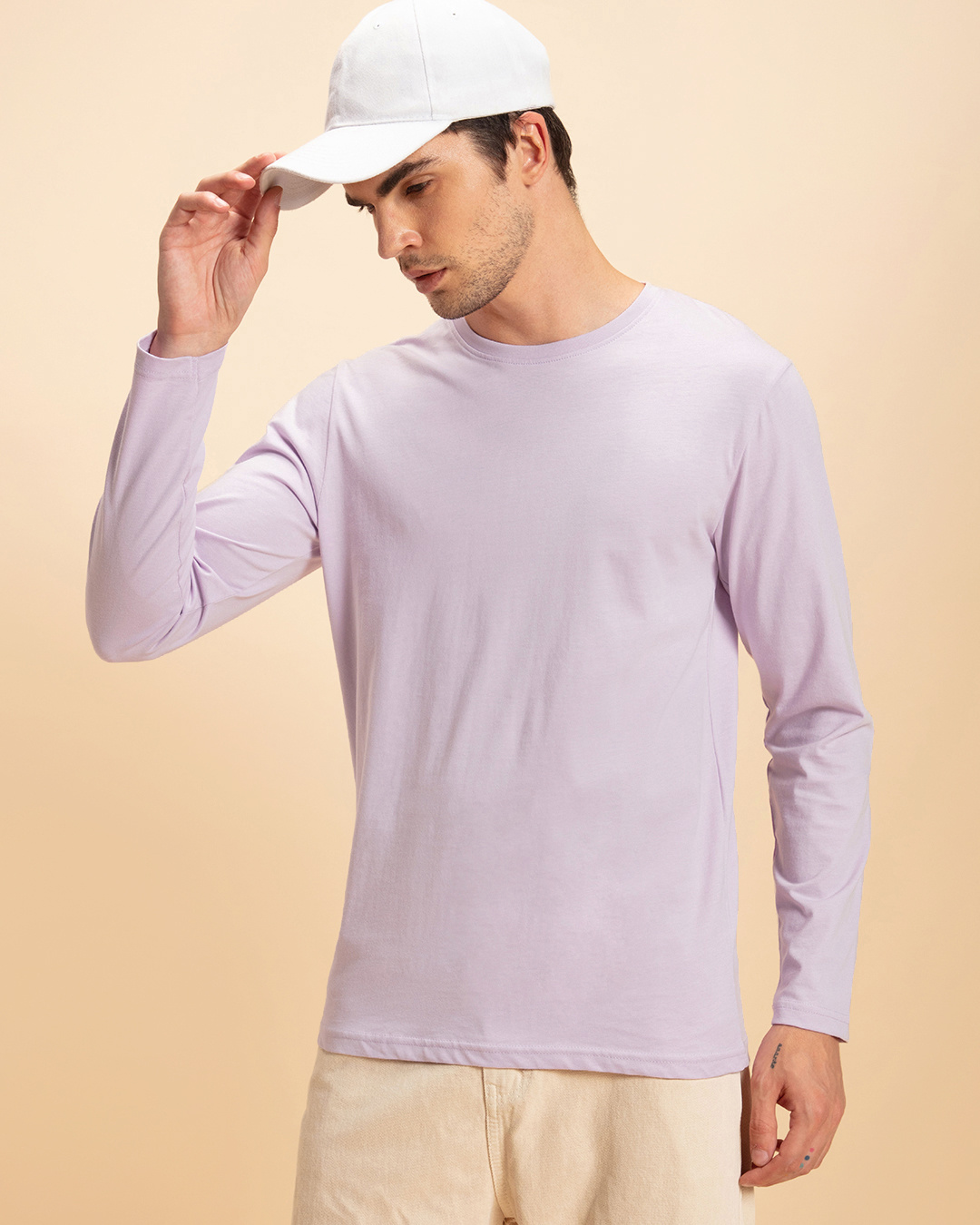 Buy Men's Purple T-shirt Online at Bewakoof