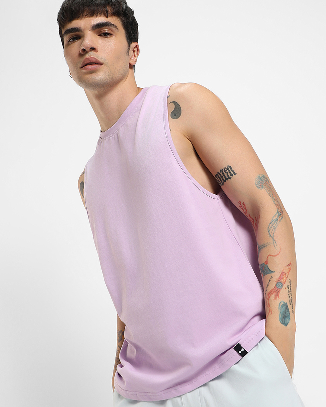 Buy Men's Purple Vest Online at Bewakoof