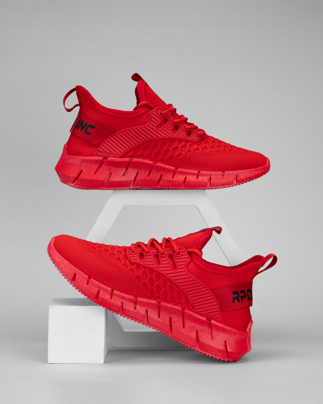 Buy Men's Red Sneakers Online in India at Bewakoof