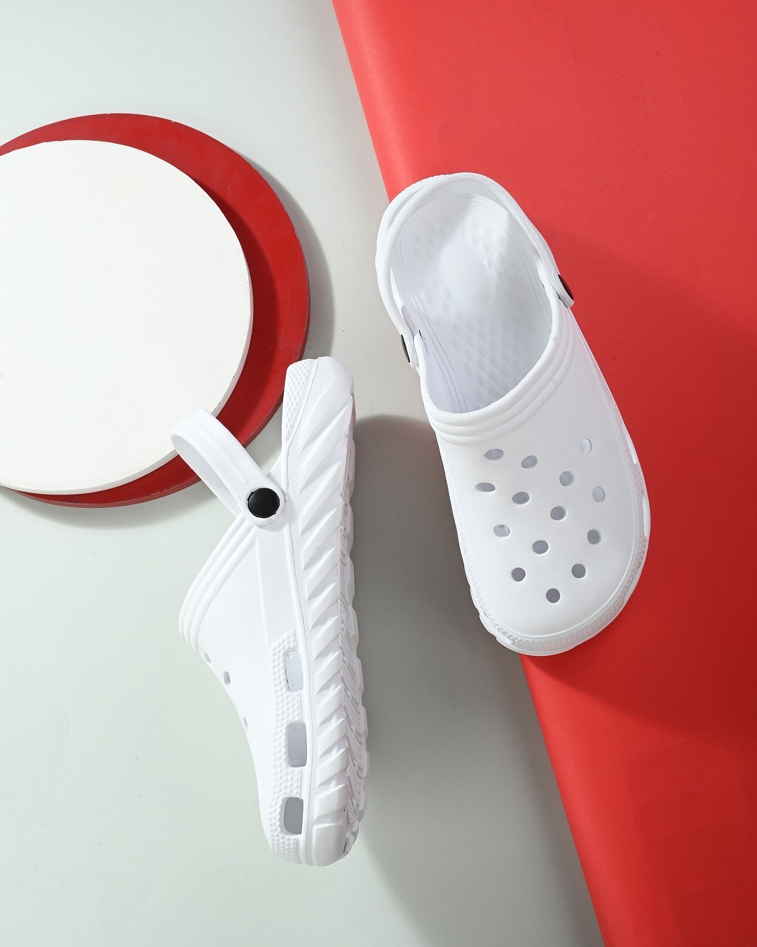 Buy Men's White Clogs Online in India at Bewakoof