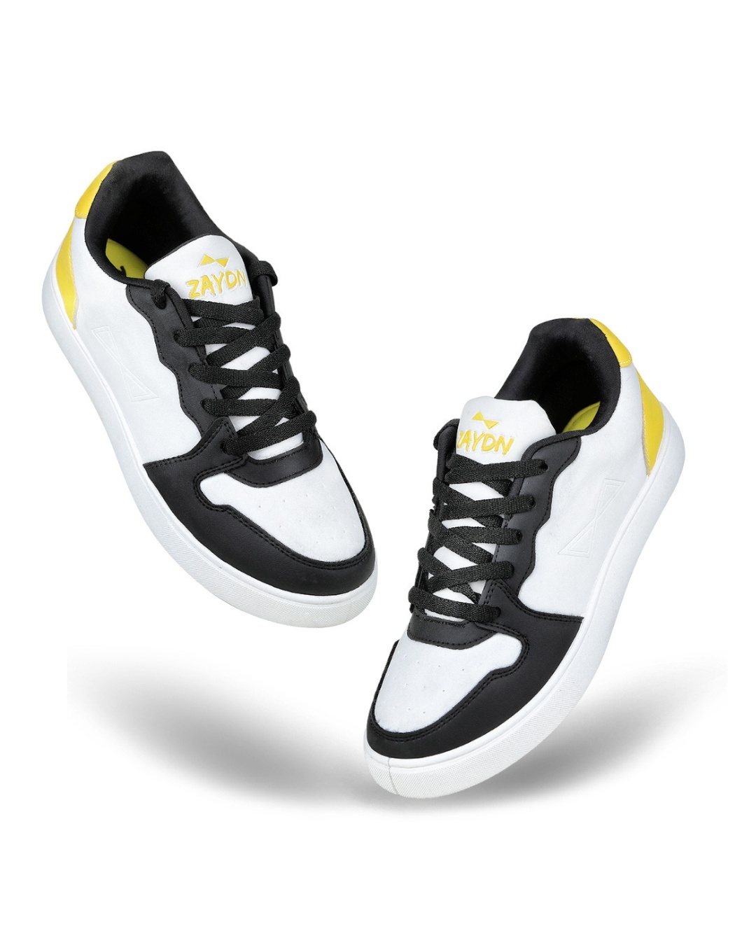 Buy Men's White Color Block Casual Shoes Online in India at Bewakoof