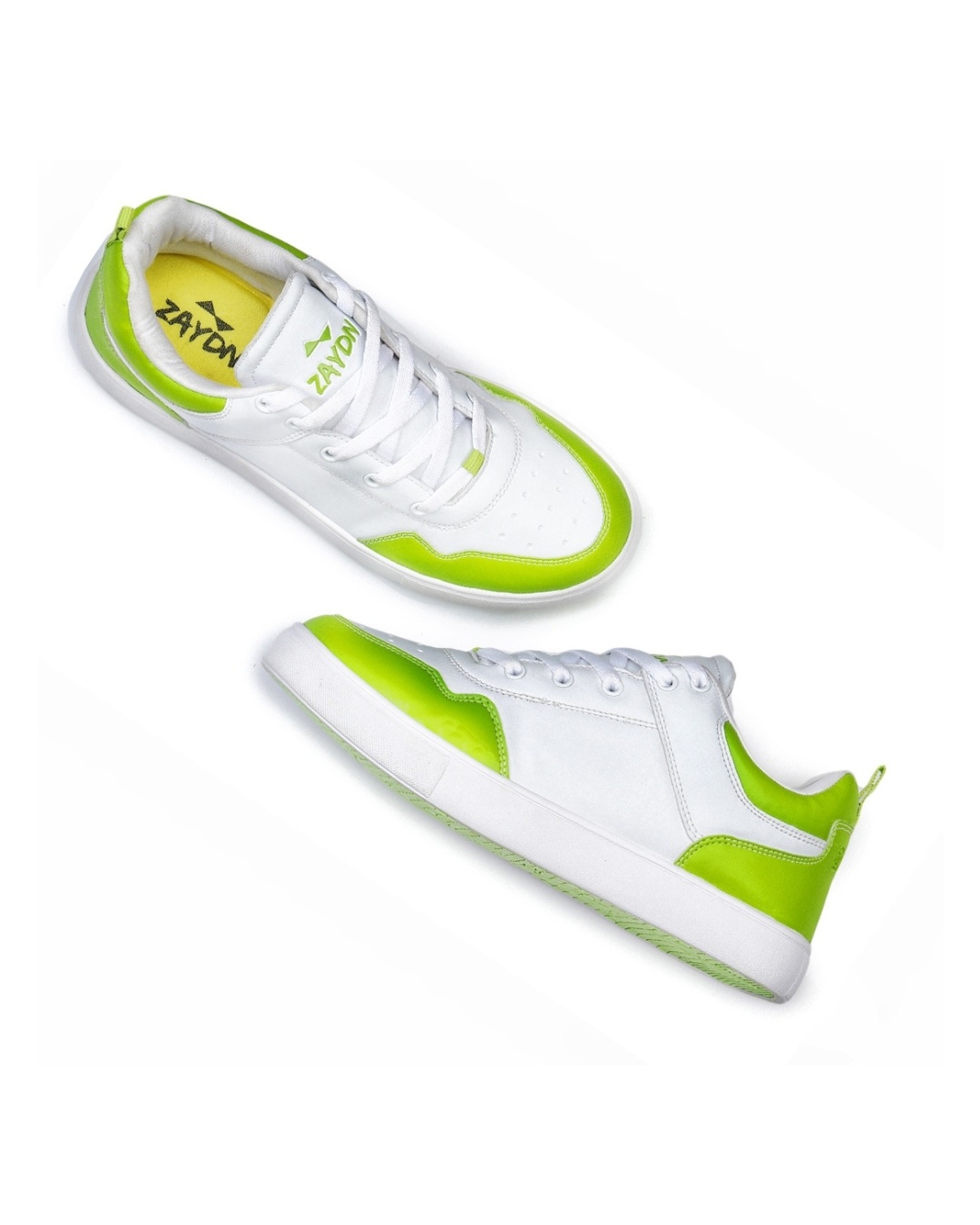 Buy Men's White Color Block Casual Shoes Online in India at Bewakoof