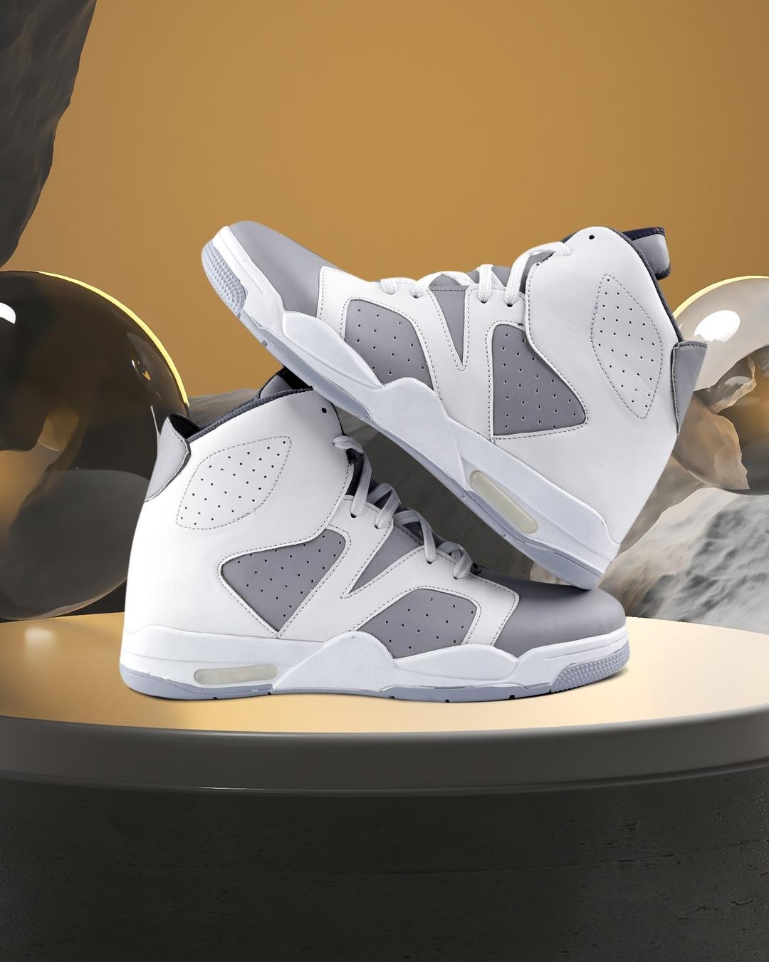 Buy Men's White Color Block Sneakers Online in India at Bewakoof