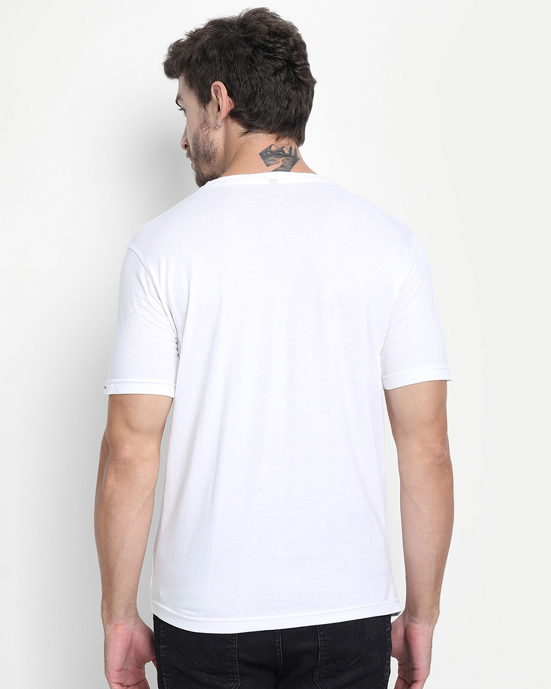 Buy Mens White Graphic Printed T Shirt Online At Bewakoof