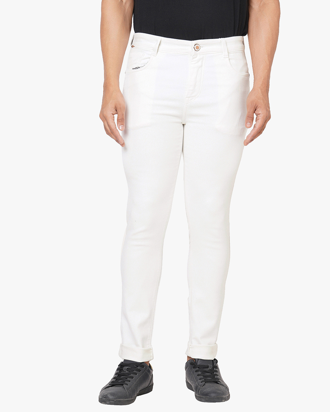 Buy Men's White Jeans Online at Bewakoof