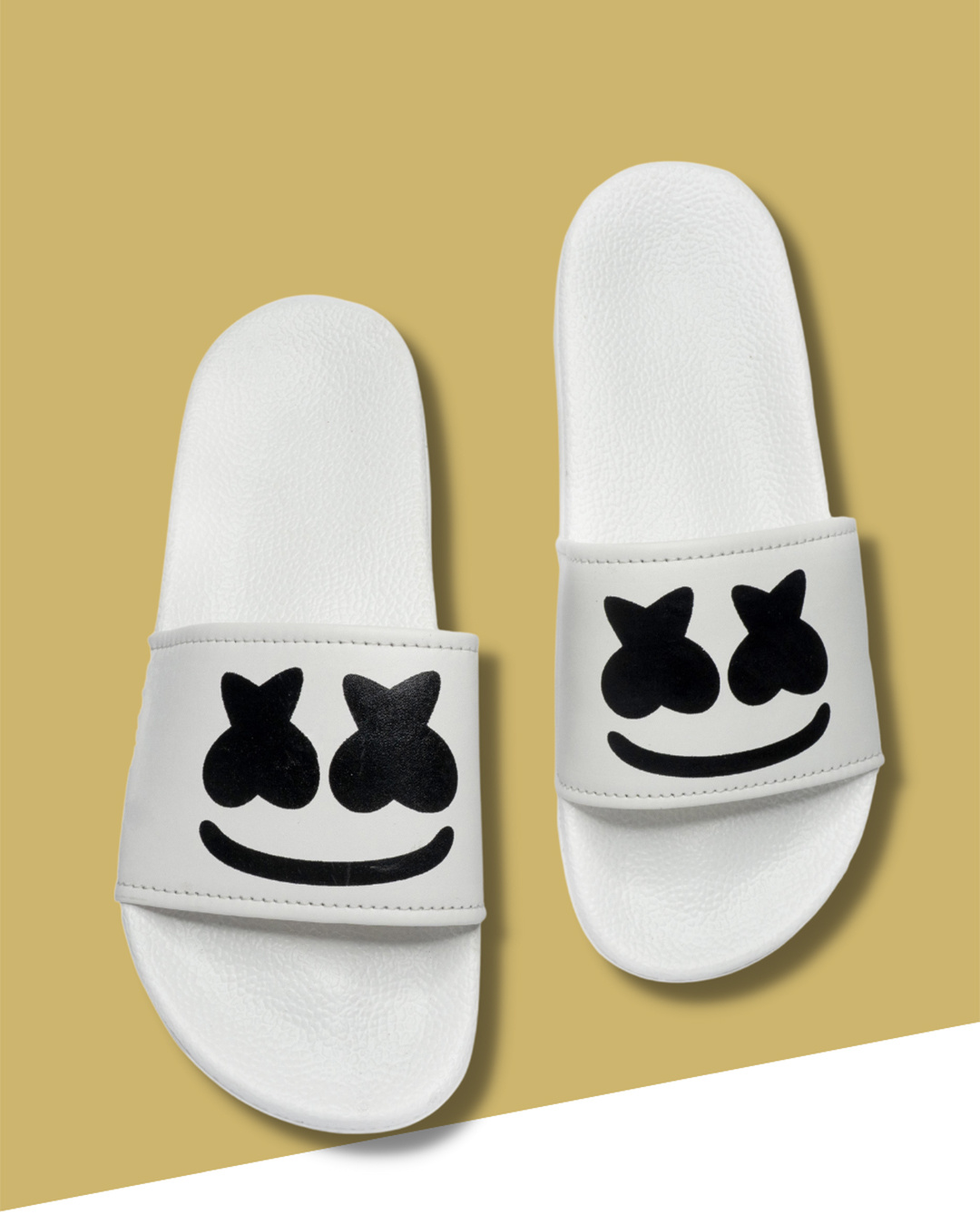 Buy Men's White Latest Flip Flops & Sliders Online in India at Bewakoof