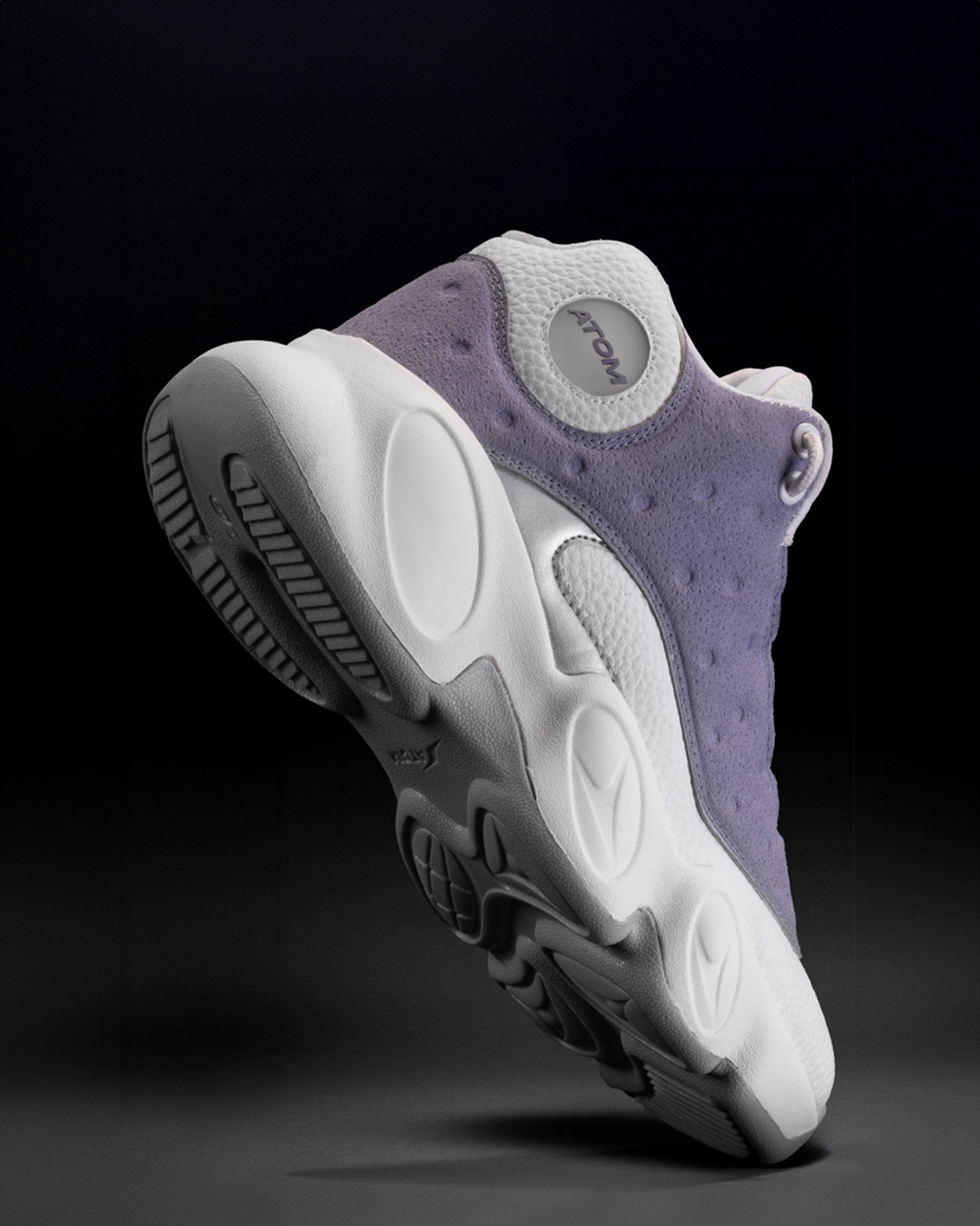 Buy Men's White & Lavender Streen Swagger Color Block Sneakers Online ...