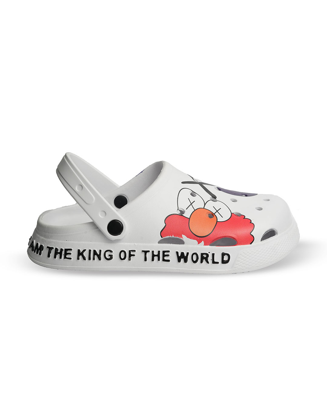 Buy Men's White Printed Clogs Online in India at Bewakoof